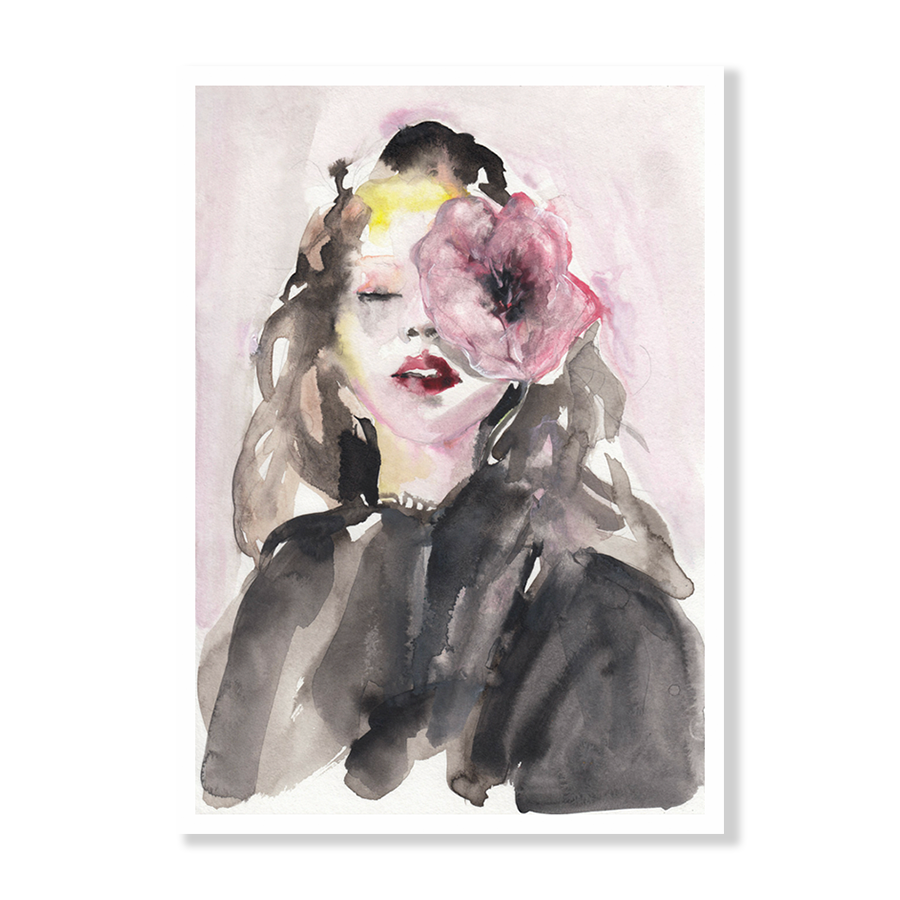 Face Like A Melody | Poster Print – Victoria Verbaan