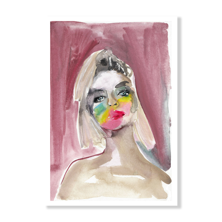 Stay Fantasy Dusk | Poster Print – Victoria Verbaan