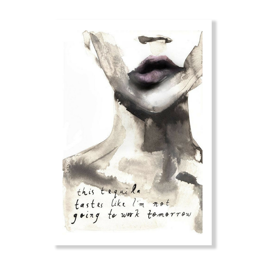 Tequila Cheetah | Poster Print – Victoria Verbaan