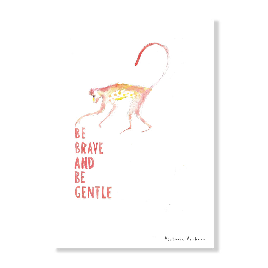 Brave & Gentle | Poster Print – Victoria Verbaan